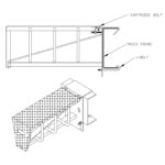 Tire Chain Carrier Mounting Kit - Merritt Products