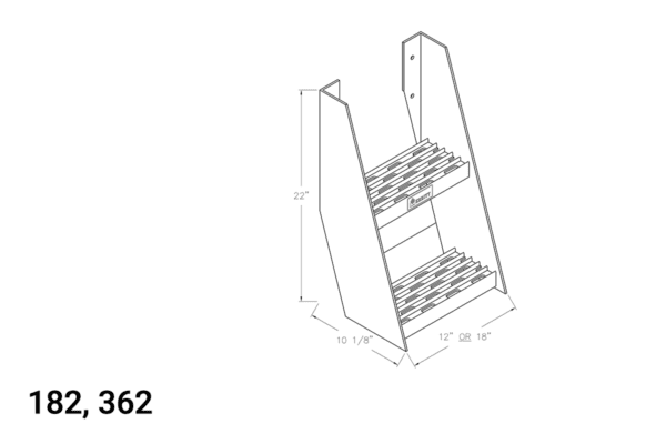Frame Mount Step | Heavy Duty Accessories | Merritt