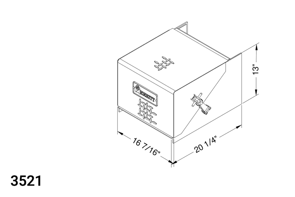 Stack Pack Battery Box | Battery Boxes | Heavy Duty