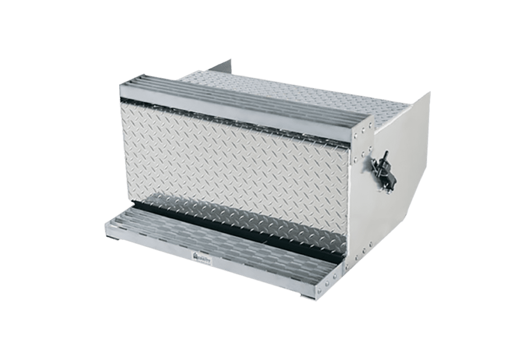 Peterbilt-Style Cab Access Side Storage Box | Merritt Products