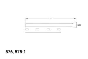 Straight Bracket - Merritt Products