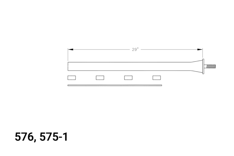 Straight Bracket - Merritt Products