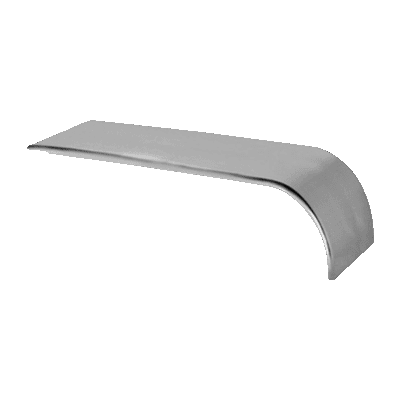 Aluminum & Stainless Rolled Fenders - Heavy Duty