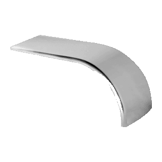 Aluminum & Stainless Rolled Fenders - Heavy Duty