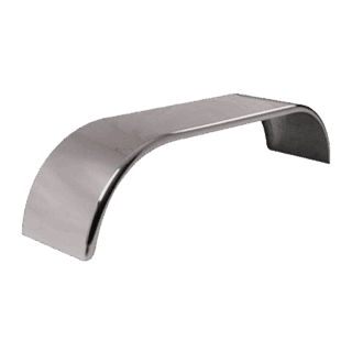 Aluminum & Stainless Rolled Fenders - Heavy Duty